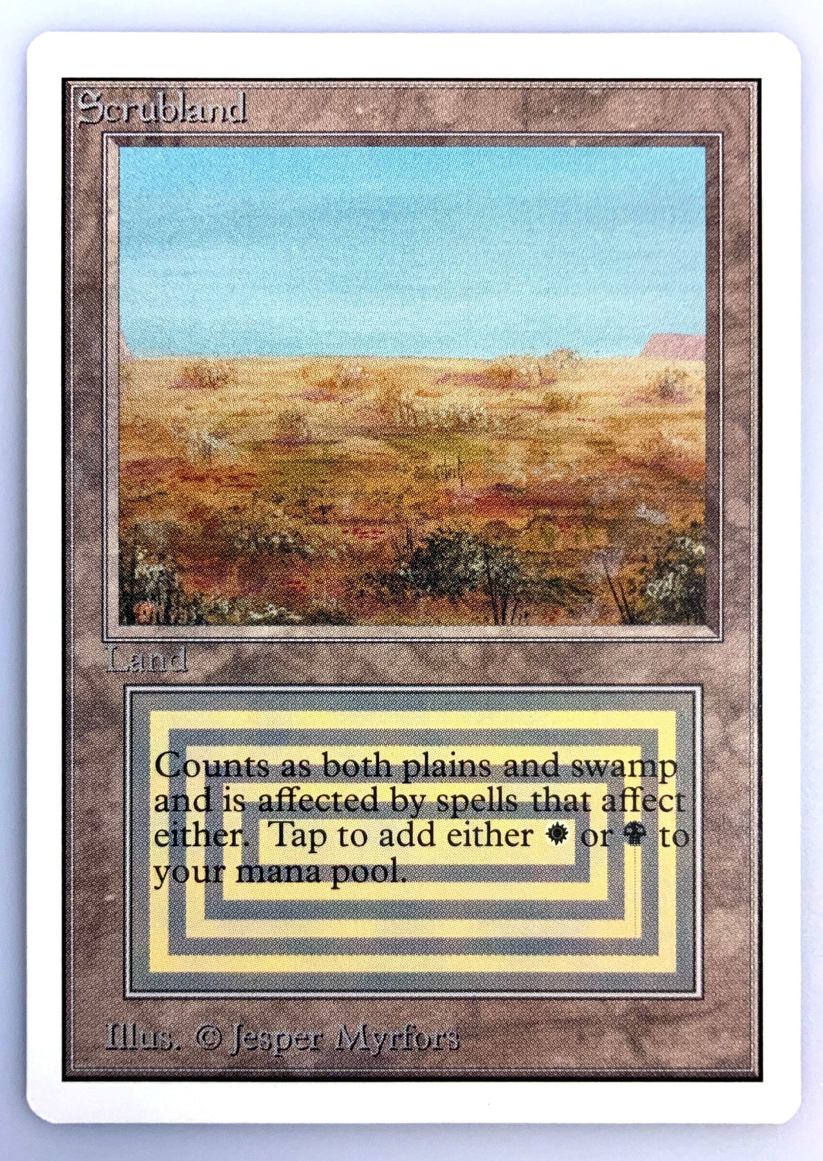 MagicCorporation - Scrubland (Unlimited) - Cartes à l'Unité Magic the ...