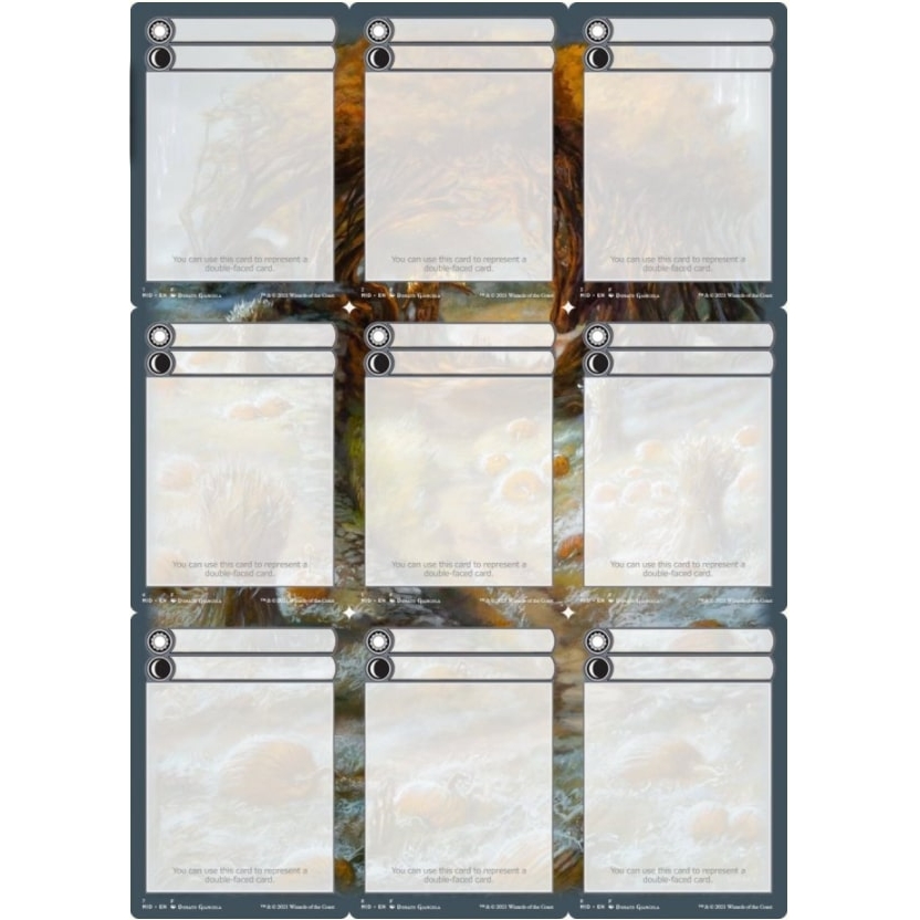 MagicCorporation - Token Magic Lot de 9 Helper Card - Chasse de minuit ...