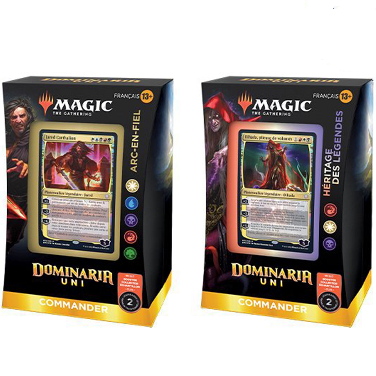 MagicCorporation - Deck Préconstruit Dominaria Uni - Commander - Lot de ...