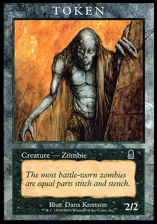 MagicCorporation - Zombie Token (Tokens) - Cartes à l'Unité Magic the ...