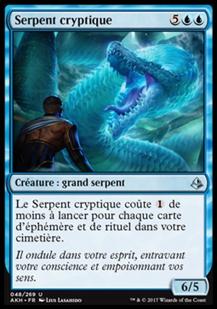 MagicCorporation - Serpent cryptique (Amonkhet) - Cartes à l'Unité ...