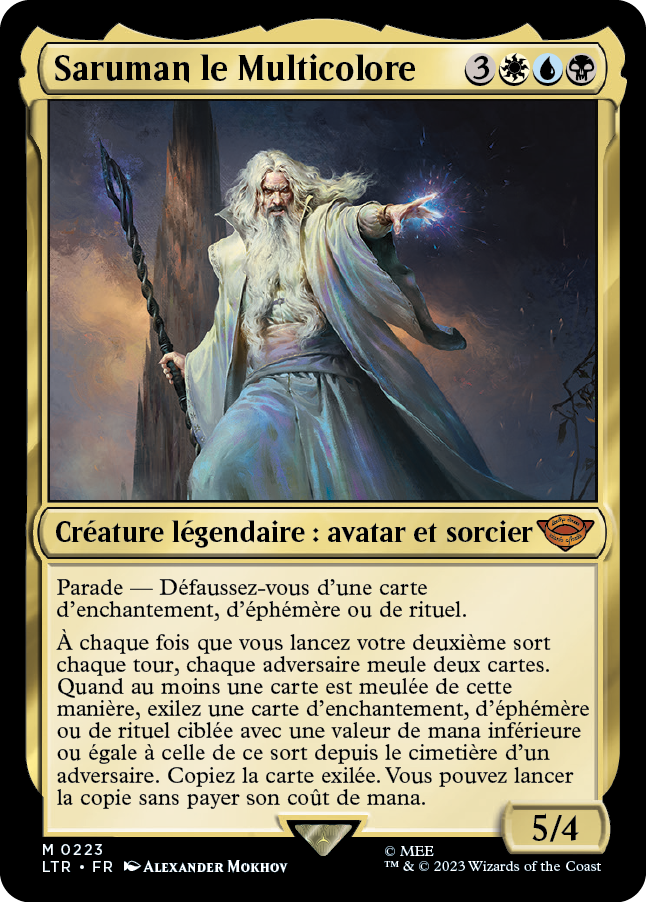 MagicCorporation - Saruman le Multicolore (Le Seigneur des Anneaux ...