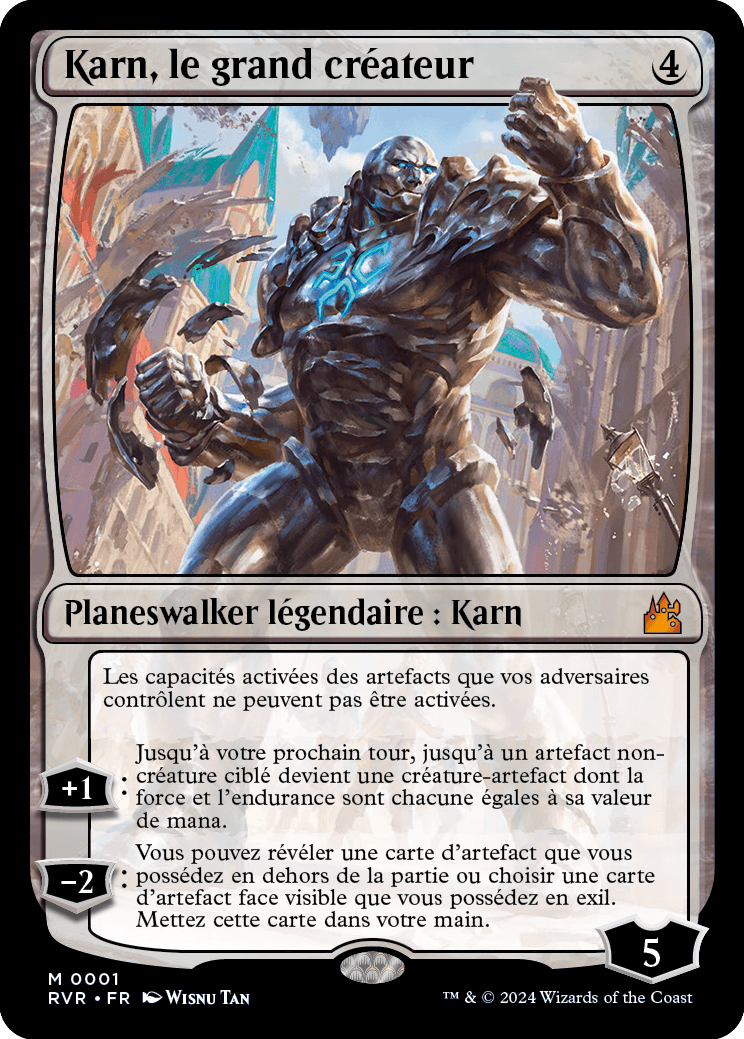 MagicCorporation - Karn, le grand créateur (Ravnica Remastered ...